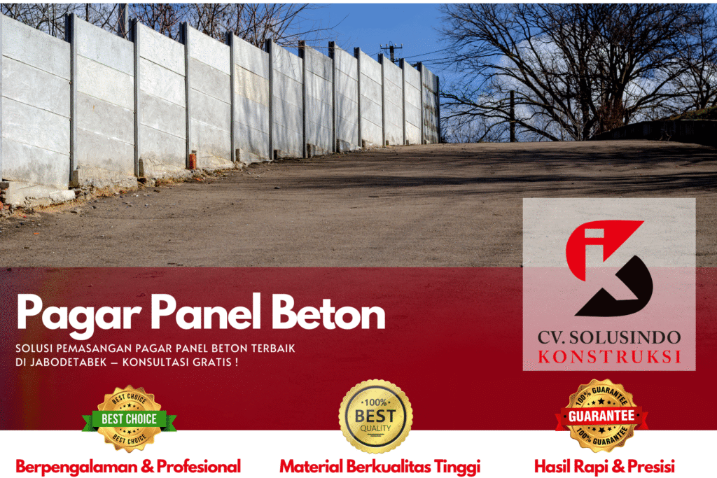 Pagar Panel Beton Bekasi - SKGroup