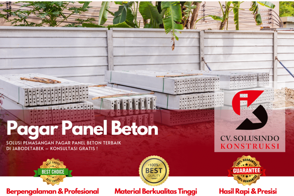 Pagar Panel Beton Murah Jabodetabek - SKGroup